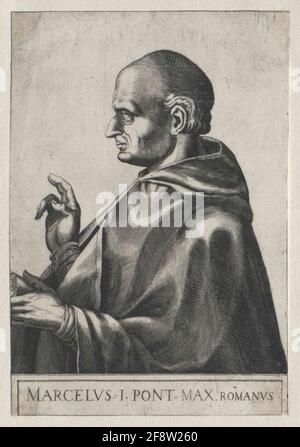 Marcellus I., papa Stock Photo - Alamy