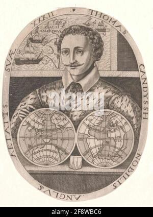 Cavendish, Thomas unknown artist Stock Photo - Alamy