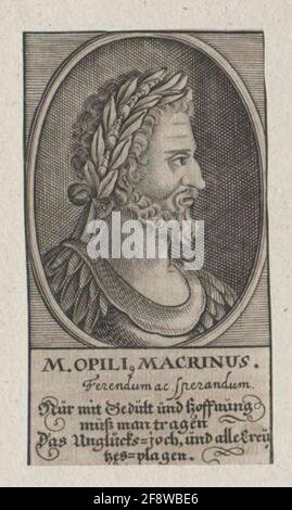 Macrinus, Roman emperor Stock Photo - Alamy