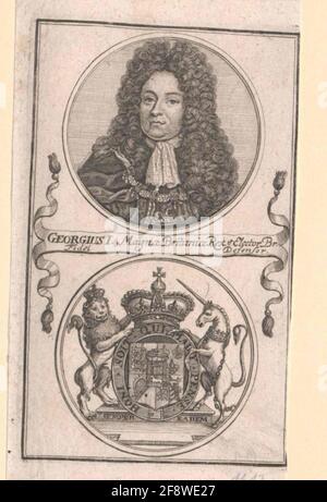 George I of Great Britain and Ireland (1660-1727), reigned (1714-1727 ...