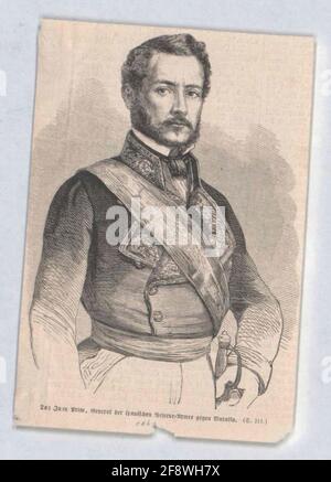 The spanish general Juan Prim (1814-1870 Stock Photo - Alamy