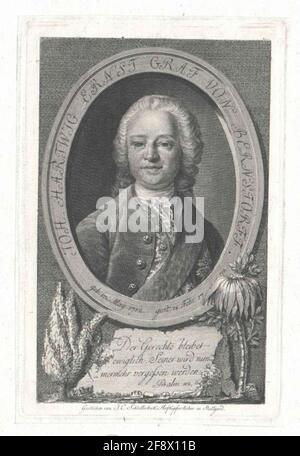 Bernstorff, Johann Hartwig Ernst Graf von Stock Photo - Alamy