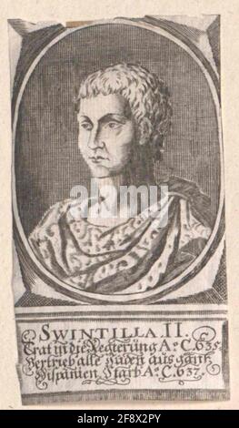 Chintila, King of the Westgoten Stock Photo - Alamy