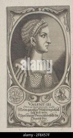 Valentinian III., weströmischer Kaiser Stock Photo - Alamy