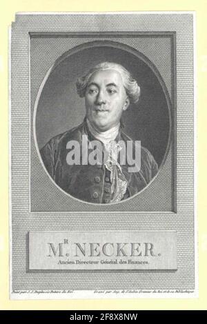Jacques Necker (1732-1804). Genevan banker and statesman. Finance ...