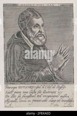 Sixtus V., papa Stock Photo - Alamy