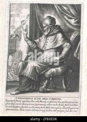 Gregor II., Pope Stock Photo - Alamy