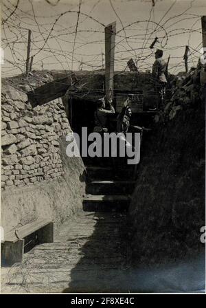Concrete advanced machine gun position. Bridgehead Sosnow Stock Photo ...