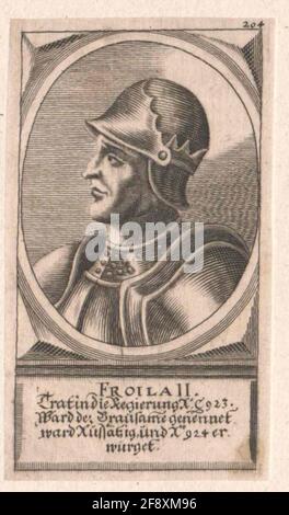 Fruela II, the outstanding, king of Asturias and León Stock Photo - Alamy