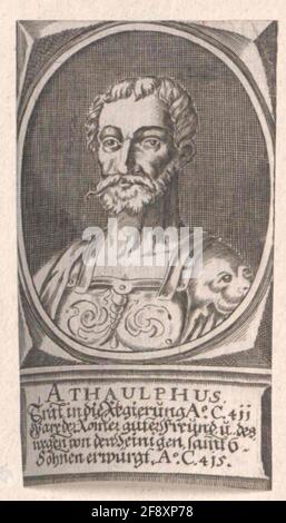 Athaulf, King of the Westgoten Stock Photo - Alamy