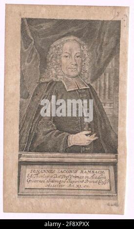 Rambach, Johann Jacob Stock Photo - Alamy