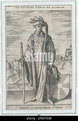 Robert II of Flanders Stock Photo - Alamy