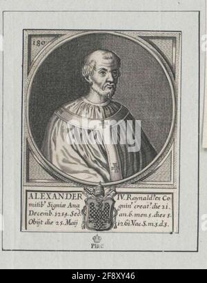 Alexander IV., papa Stock Photo - Alamy