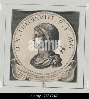 Theodosius I., Roman Emperor Stock Photo - Alamy