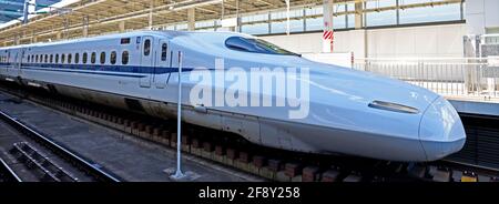 Bullet Train at Osaka Station Stock Photo - Alamy