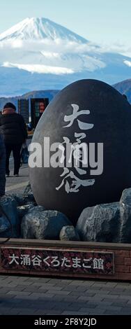 Black Egg of Owakudani, Hakone, Japan Stock Photo - Alamy
