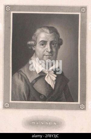 Musaeus, John Karl Aug Stock Photo - Alamy