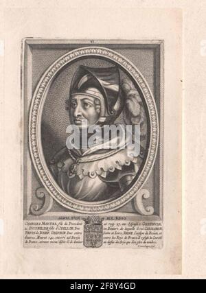 Karl Martell, Majordom of Franconia Stock Photo - Alamy