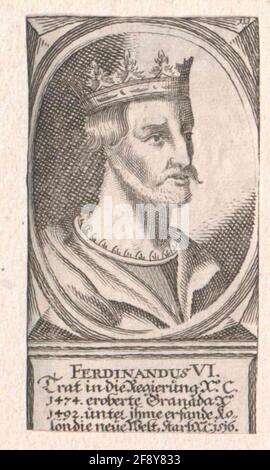 Portrait of Ferdinand II the Catholic, King of Aragon; Portraits of ...