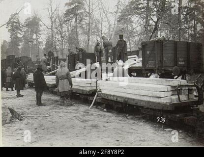 Loading activity in Galicia Stock Photo - Alamy
