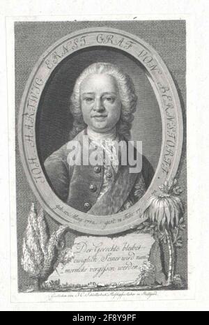 Bernstorff, Johann Hartwig Ernst Graf von Stock Photo - Alamy