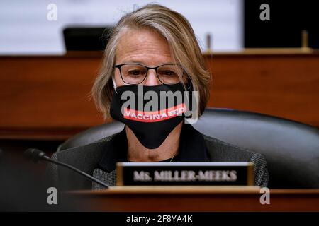Rep. Mariannette Miller-Meeks, R-Iowa, speaks during her Triple M ...