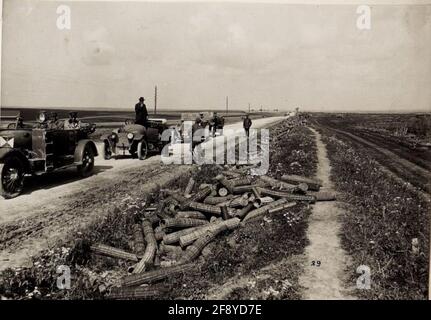 Impressions from the front journey Kaiser Charles I during or ...