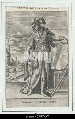 Arnulf II, Count of Flanders Stock Photo - Alamy