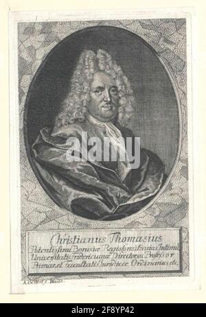 Thomasius, Christian Publisher: Renger, Johann Gottfriedstecher ...