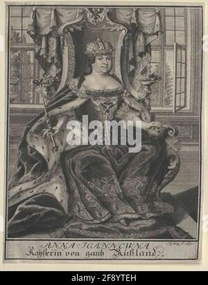 Anna Ivanovna, Empress of Russia Stecher: Busch, Georg Pauldatierung ...