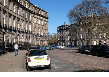 Great Stuart Street and Ainslie Place, Edinburgh New Town Streets ...