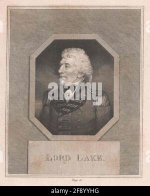 Lake, 1st Viscount Lake, Gerard Stock Photo - Alamy