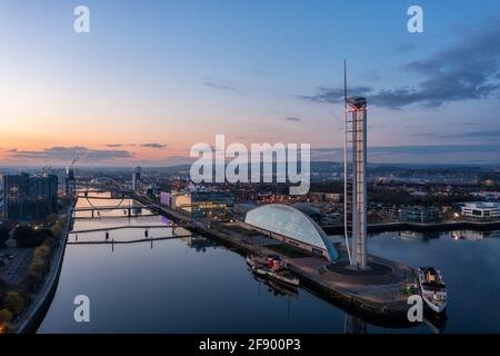 Pacific Quay, Glasgow, Scotland, UK Stock Photo - Alamy