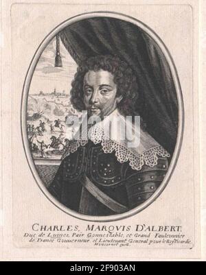 Albert, Duke de Luynes, Charles Marquis d ' Stock Photo - Alamy