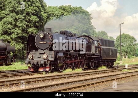 Polish steam trains in 1997 Stock Photo - Alamy