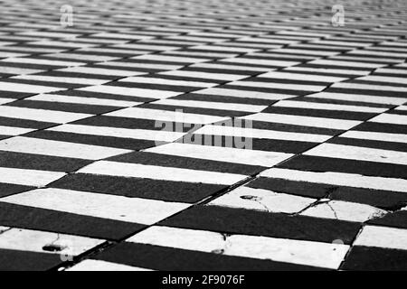 Pattern on the pavement in Nice in France Stock Photo - Alamy
