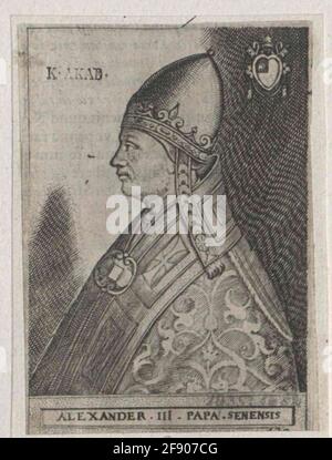 Alexander III., papa Stock Photo - Alamy