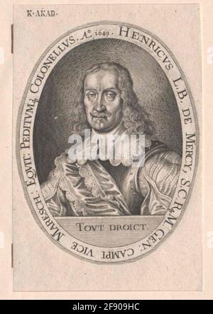 Mercy, Henri Baron de Stock Photo - Alamy