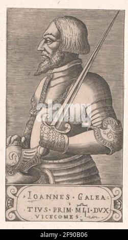 Johann Galeazzo Visconti, Duke of Milan Stock Photo - Alamy