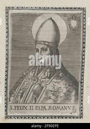 Felix II., Pope Stock Photo - Alamy