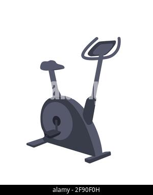 gym bicycle static Stock Vector Image & Art - Alamy