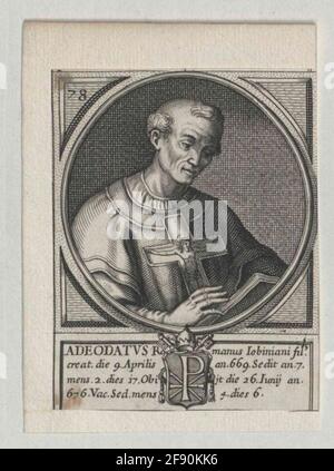 Pope Adrian II Stock Photo - Alamy