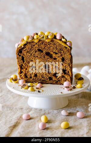 Mini Easter Bread Kulich Stock Photo - Alamy