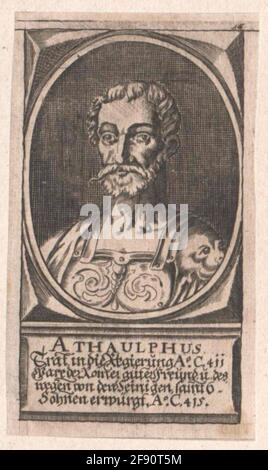 Athaulf, King of the Westgoten Stock Photo - Alamy