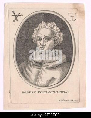 Portrait of Robert Fludd (1574-1637). Museum: PRIVATE COLLECTION ...