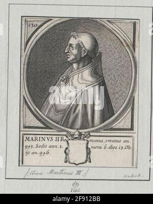 Pope Marinus II Stock Photo - Alamy
