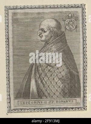 Gregor II., Pope Stock Photo - Alamy