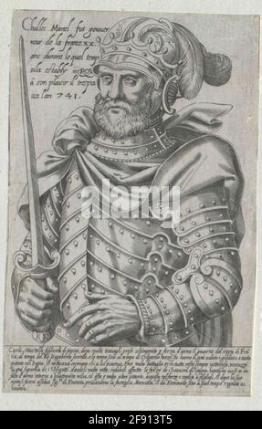 Karl Martell, Majordom of Franconia Stock Photo - Alamy