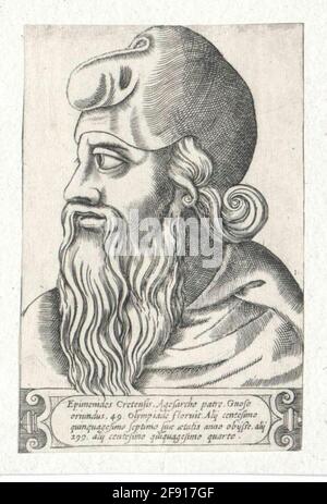 Epimenides of Crete Stock Photo - Alamy