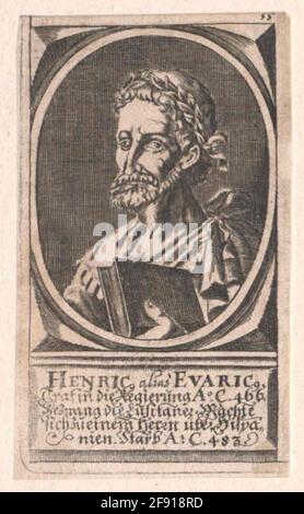 Eurich, King of Westgoten Stock Photo - Alamy